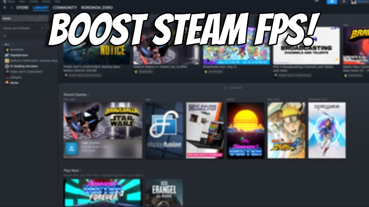 The Best STEAM settings for GAMING performance in 2025 (FPS BOOST ...