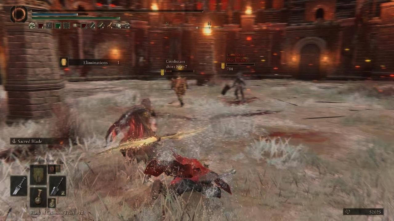 Trying Out New Radahn Build w Greatsword in PvP - YouTube