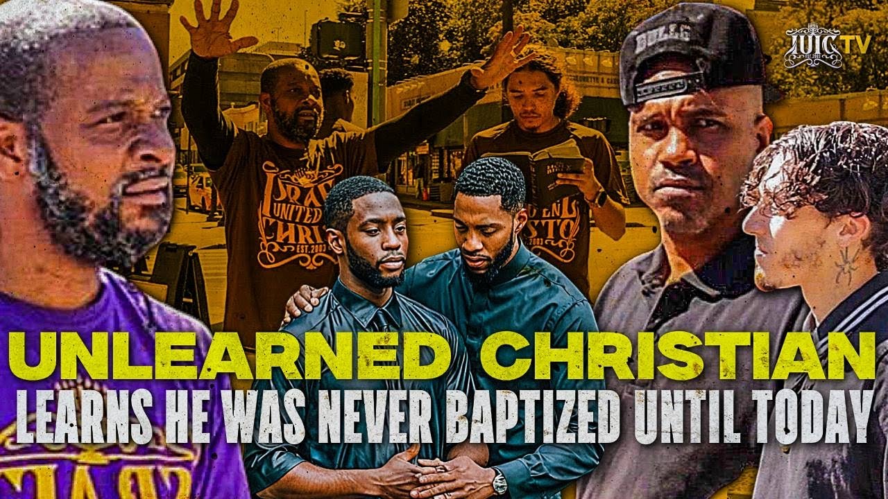 UNLEARNED Christian Learns He Was Never BAPTIZED Until Today - YouTube