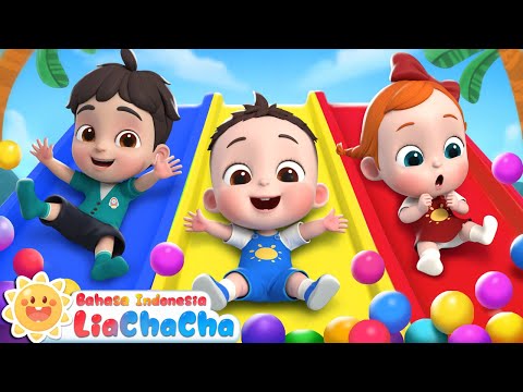 Ayo Main Perosotan! | Perosotan Seru 🛝 | Lagu Lucu | Lagu Anak-anak | LiaChaCha Bahasa Indonesia