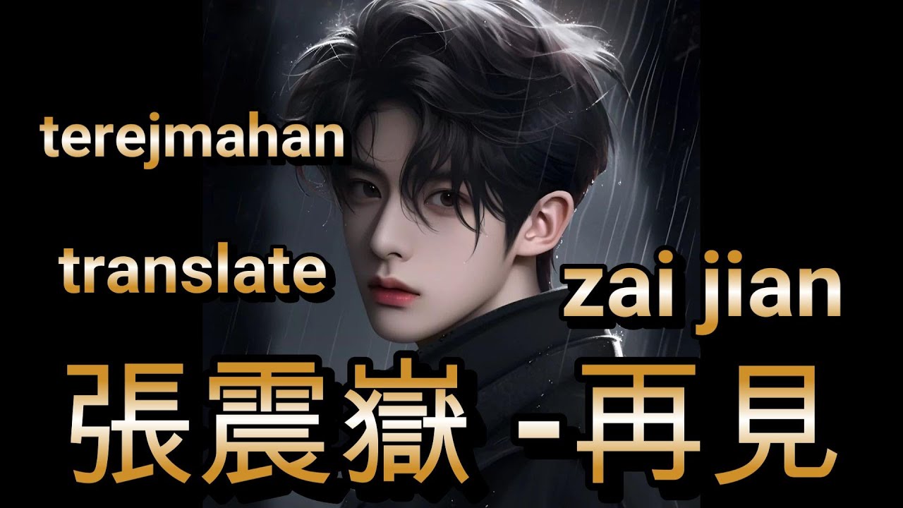 lagu mandarin 張震嶽 A Yue zai jian【再見 Good bye】我怕我没有机会‧跟你说一声再见 因为也许就再也见不到 ...