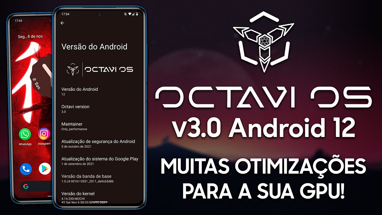 Octavi OS ROM v3.0 | Android 12 Official | OTIMIZAÇÕES NA GPU, FPS MAIS ...