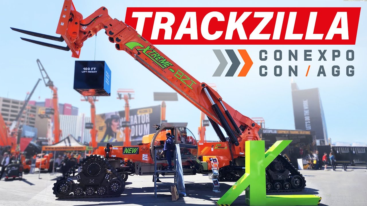 [ CONEXPO 2023 ] Manipulador Telescópico TRACKZILLA Xtreme ...