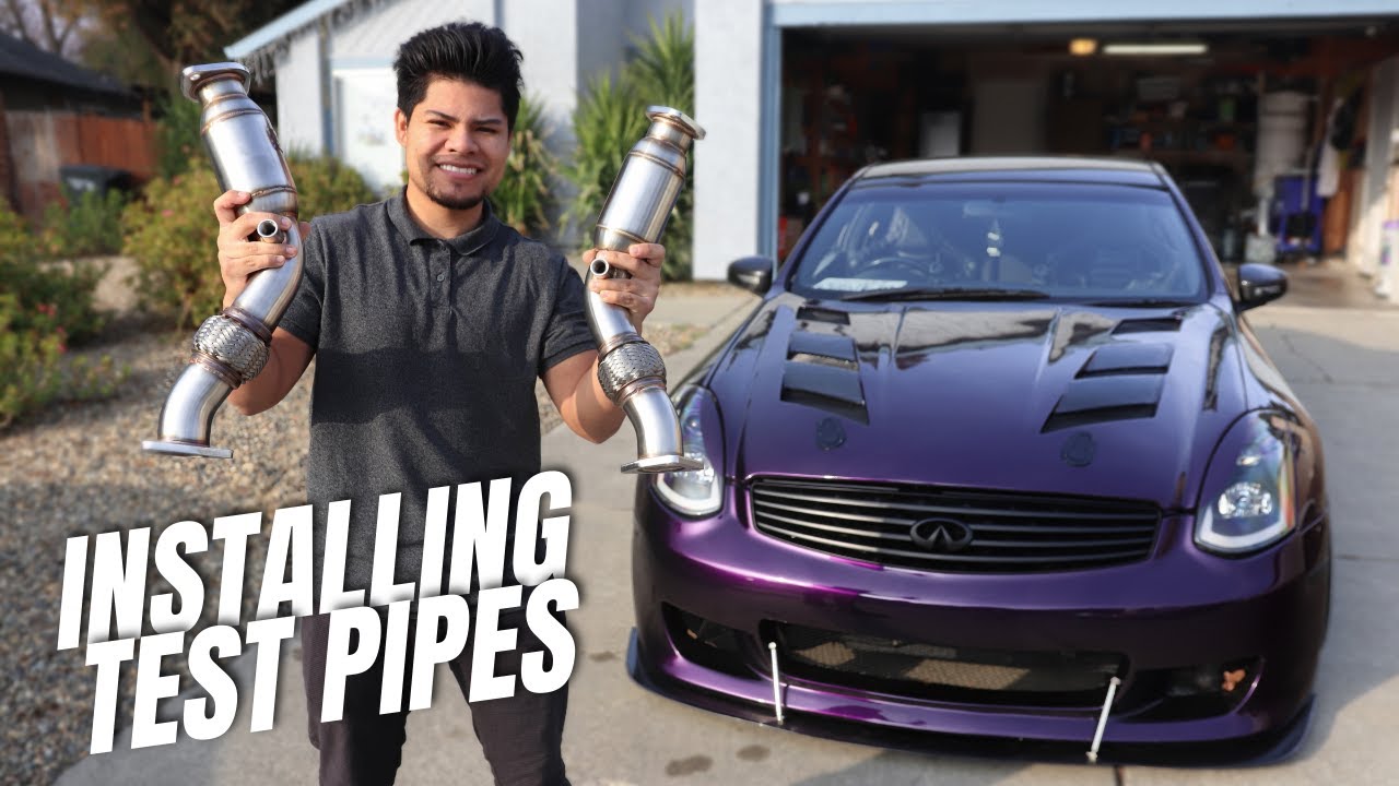 Installing 1320 Performance Resonated Test Pipes on the G35 (2021 ...
