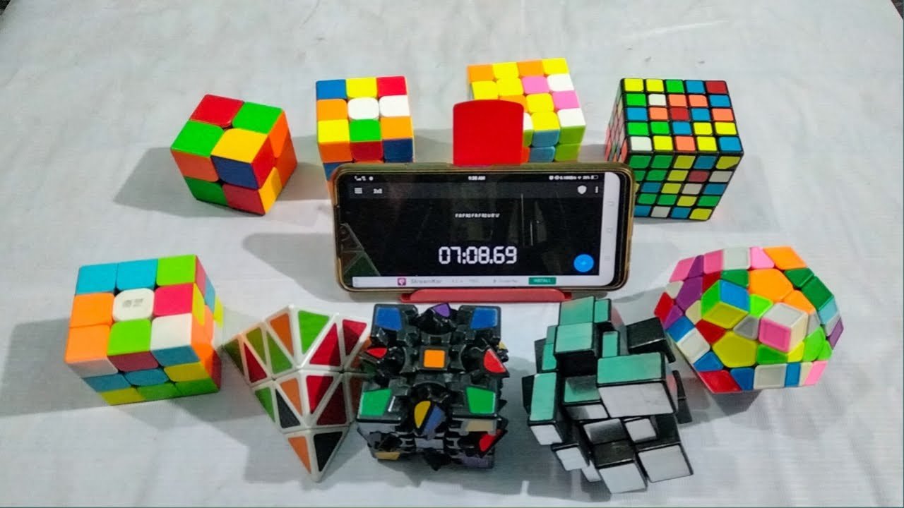 ''MY ALL RUBIK;S CUBE SOLVE UNDER 15 MINUTE''/ALL RUBIK'S CUBE/#RUBIK'S ...