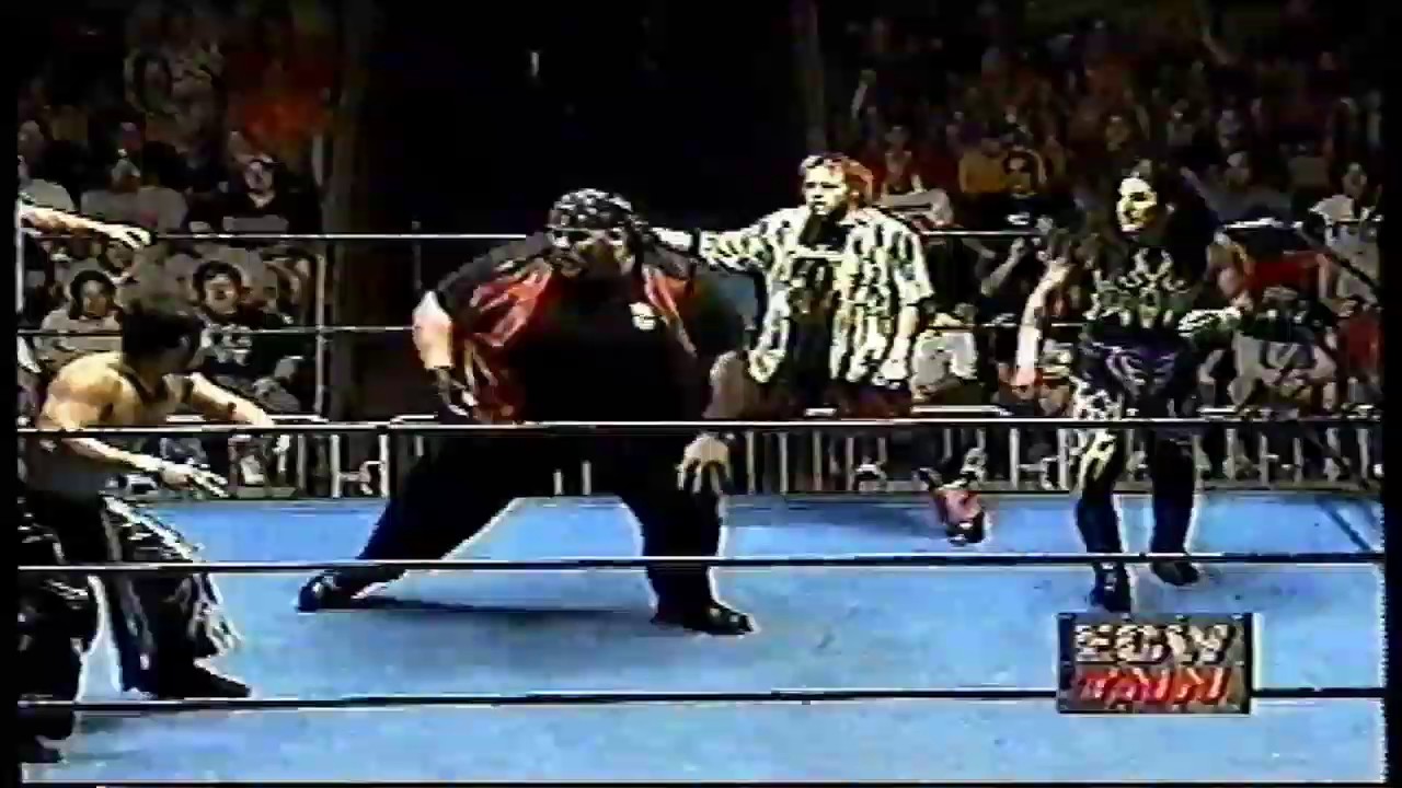 ECW Big Sal E. Graziano been taken down by Tajiri, Mickey and psicosis ...