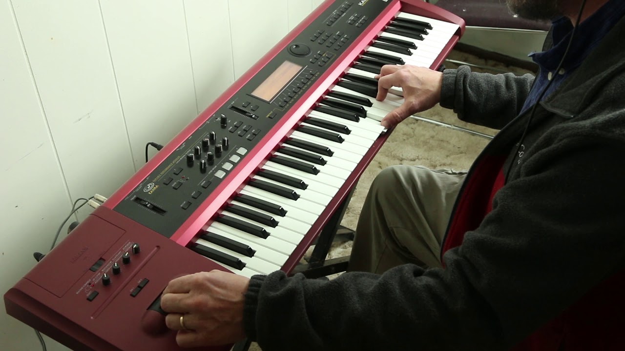 Korg KARMA workstation demo - YouTube