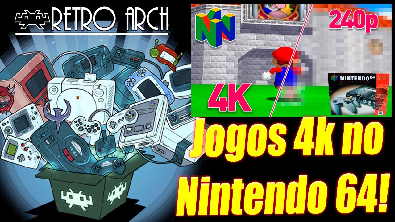 🎮 Passo a Passo COMO JOGAR em 4k no NINTENDO 64! / 🎮 HOW TO PLAY in 4k ...