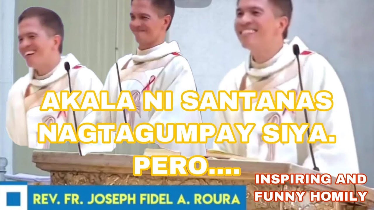 REV. FR JOSEPH FIDEL A. ROURA FUNNY HOMILY (EASTER SUNDAY) |APRIL 12 ...