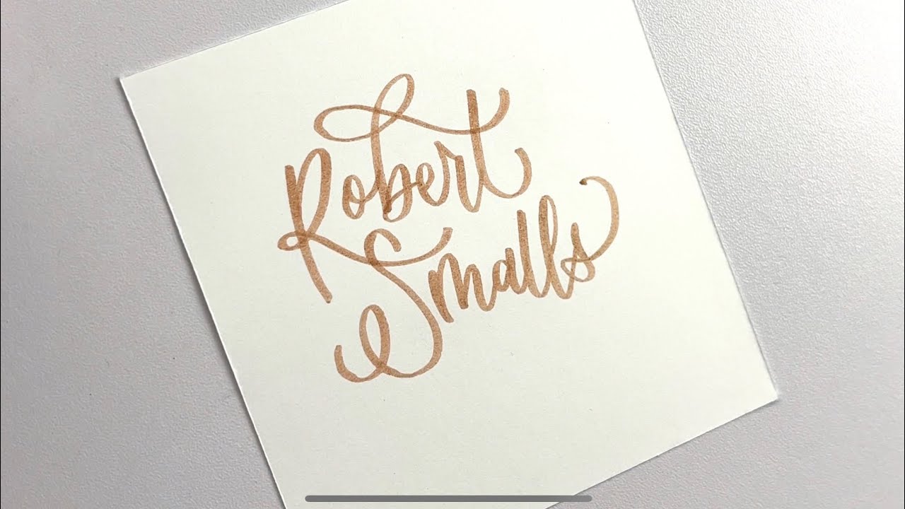 Black History: ROBERT SMALLS Calligraphy writing of historic black ...