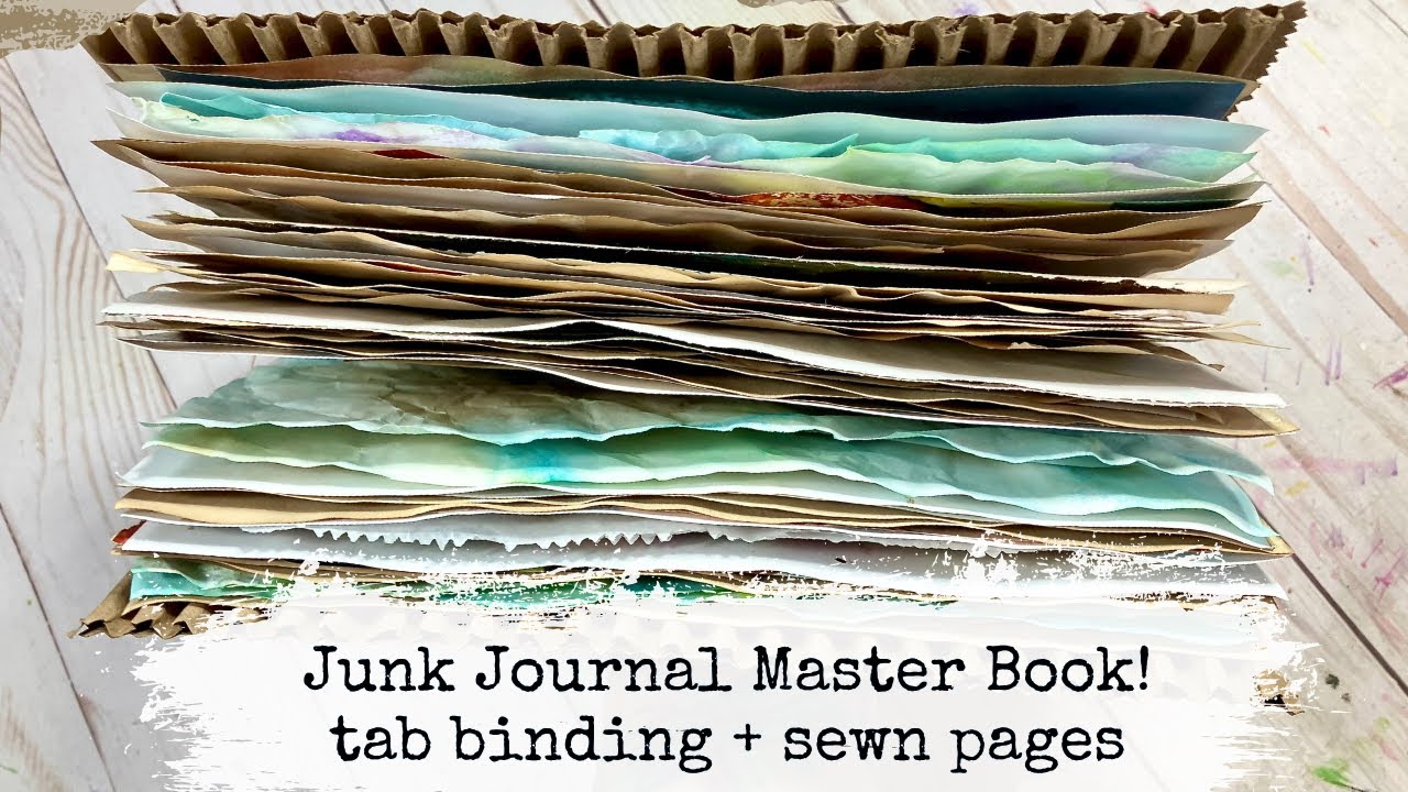 Create a Master Junk Journal for ALL Your Ideas | | DIY Tutorial with ...