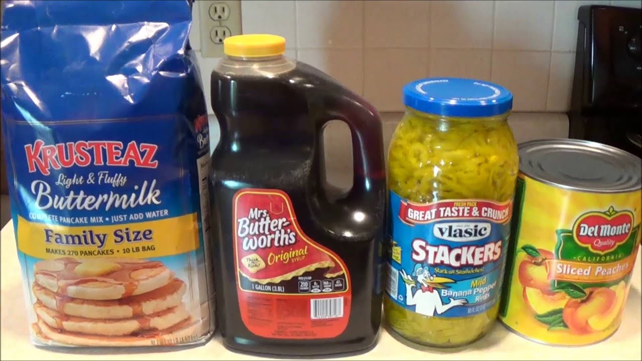 Giant Food Pantry Hoarding Haul - YouTube