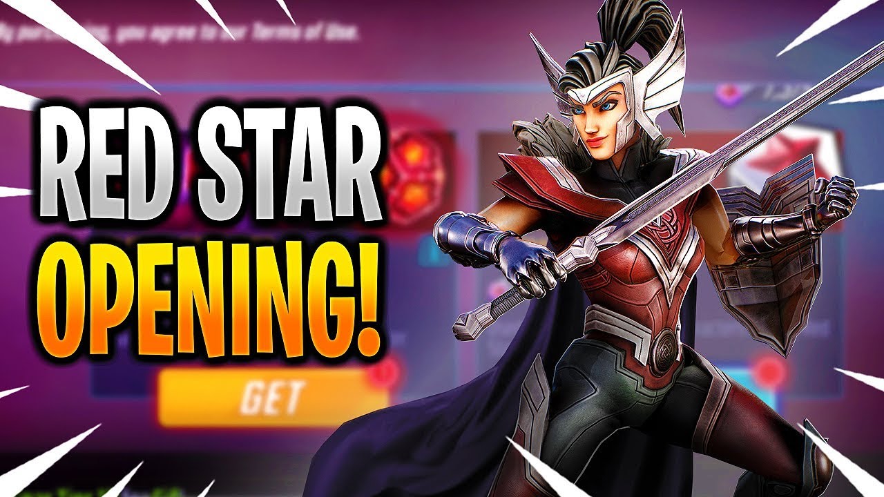 *NEW* 14x ASGARDIAN RED STAR ORB OPENING! - MARVEL Strike Force - MSF ...