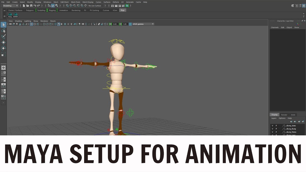 Setting Up Maya 2016 for Animation | Tutorial - YouTube