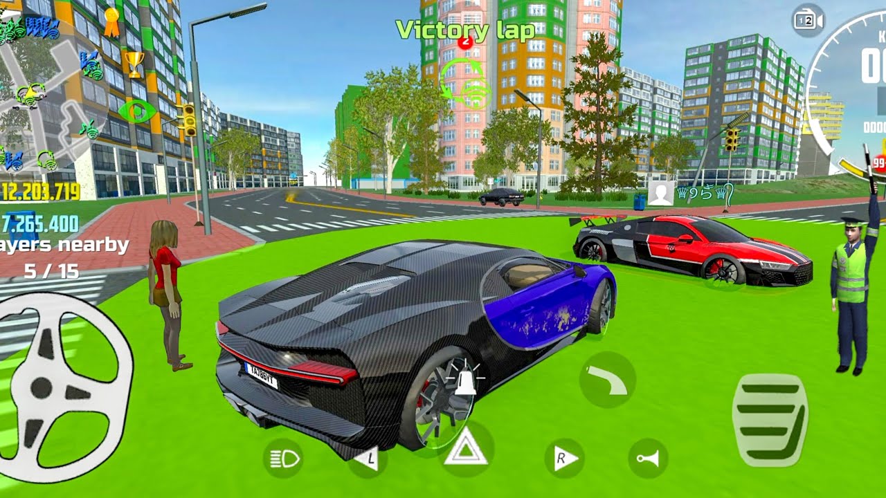 Car Simulator 2 | Self VS Human Driven Cars | Victory Lap | Racing ...