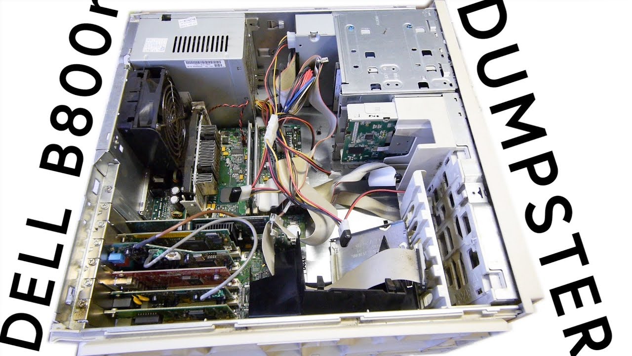 Dumpster Computer: Dell XPS B800r with Aureal Vortex 2 - YouTube