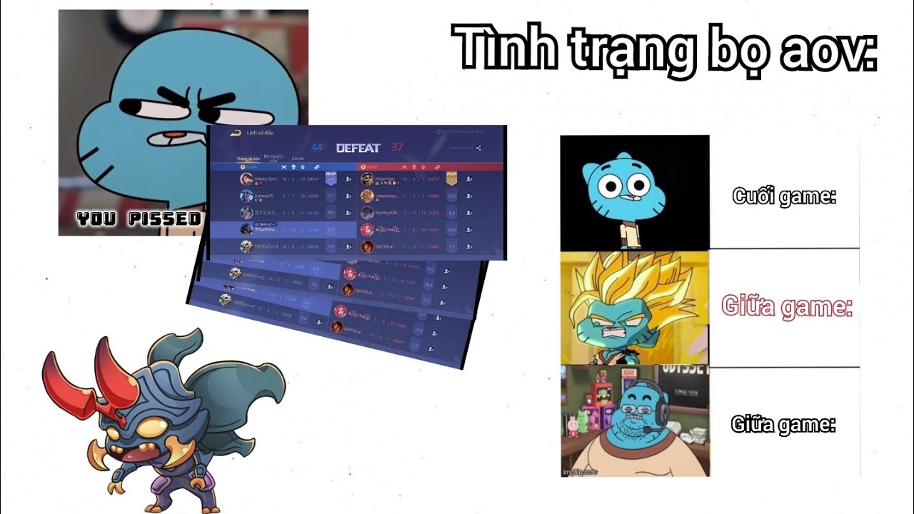 Tình trạng bọ xít aov trong tay tôi | Gum Meme - YouTube
