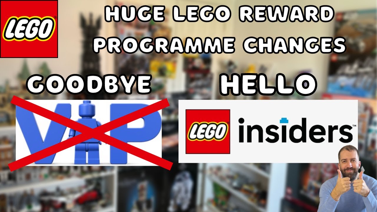 Goodbye LEGO VIP, Hello LEGO Insiders - LEGO VIP Programme Overhaul ...