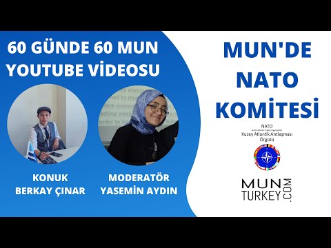 MUN'de NATO Komitesi - Yasemin AYDIN & Berkay ÇINAR MUNTurkey.com