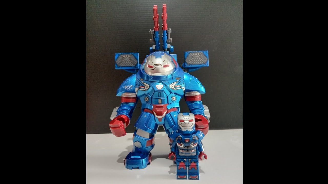 BUILD IRON PATRIOT HULKBUSTERS - UNOFFICIAL LEGO - XINH BRAND)XH1820 ...