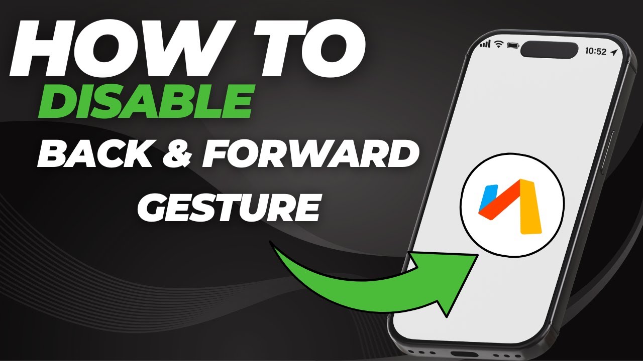 How to Disable Back & Forward Gesture on Via Browser (Easy Settings Fix ...
