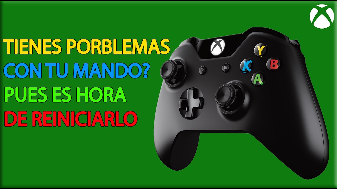 Cómo REINICIAR EL MANDO DE XBOX ONE DE FORMA FÁCIL - YouTube