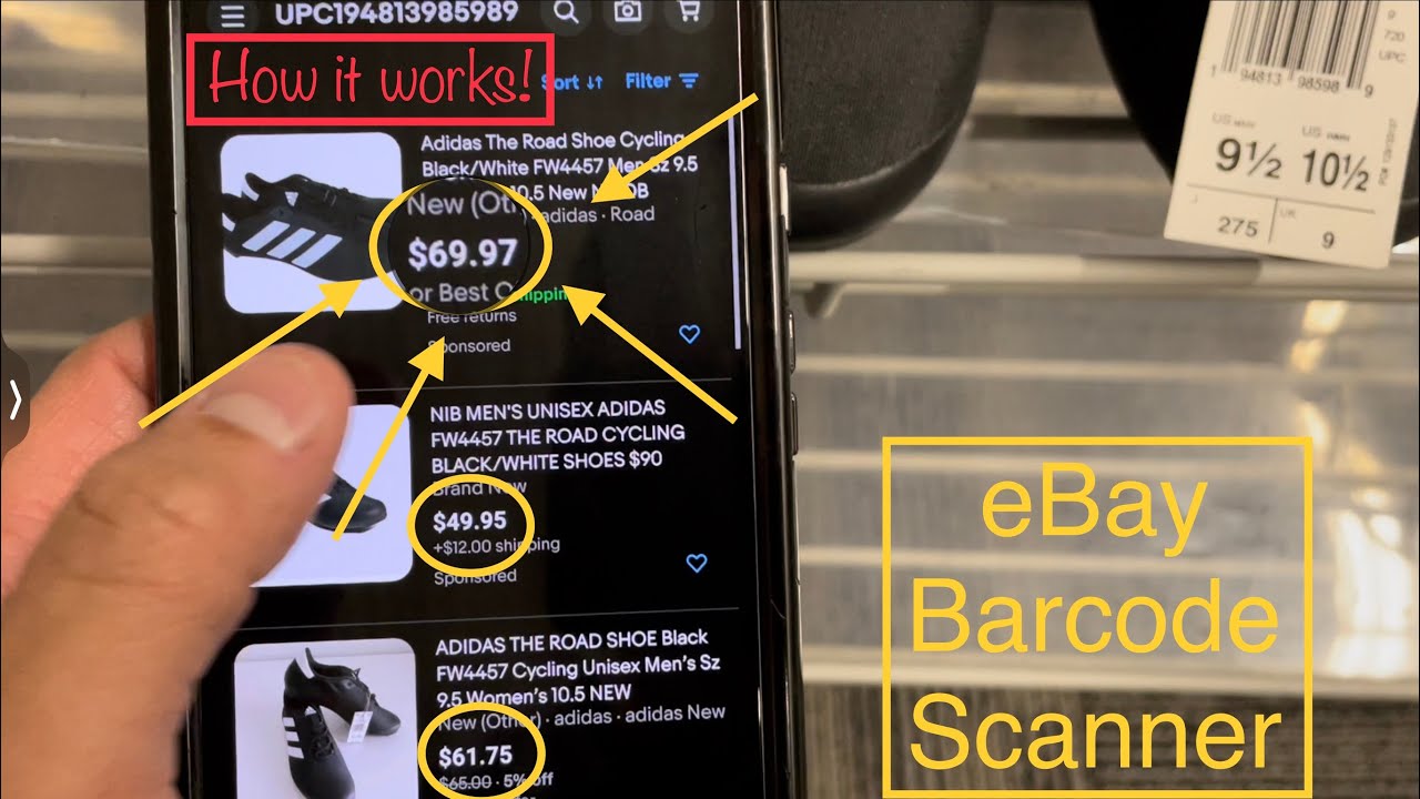 Make Money From Home 2022 | How eBay Barcode Scanner Works - Work From ...