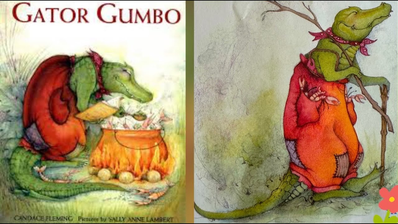 Children bedtime Stories: Gator Gumbo by Candace Fleming - YouTube