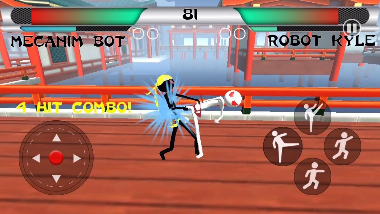 Stickman Karate 3D - fight game - YouTube