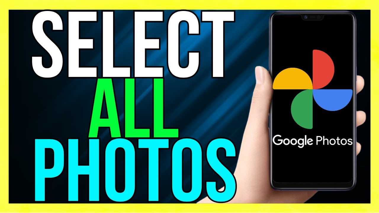 How to Select All Photos in Google Photos (2024) - YouTube