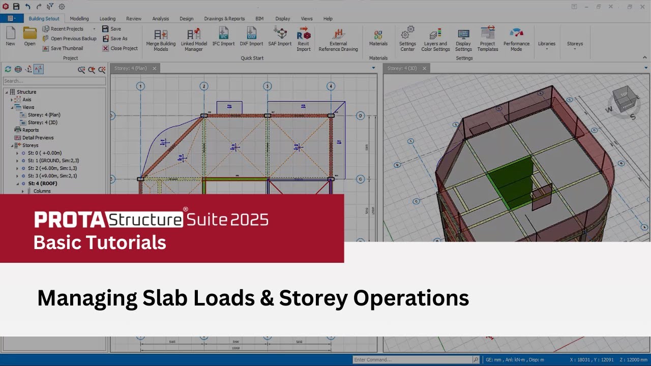 10 – Managing Slab Loads & Storey Operations - YouTube