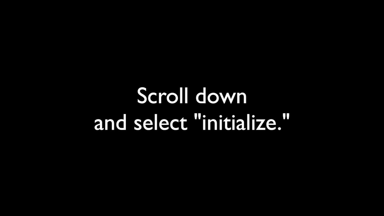 How to Initialize an SD Card - YouTube