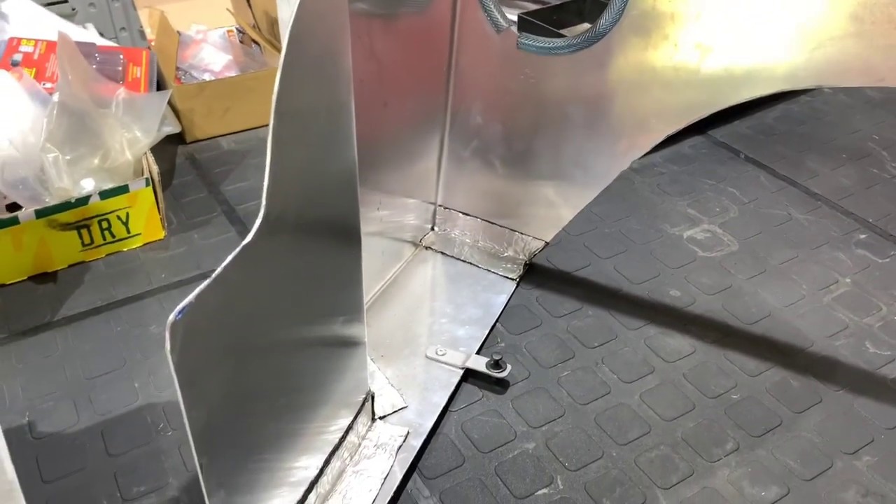 E46 Race car sump baffle plate fabrication (HDWDT) - YouTube