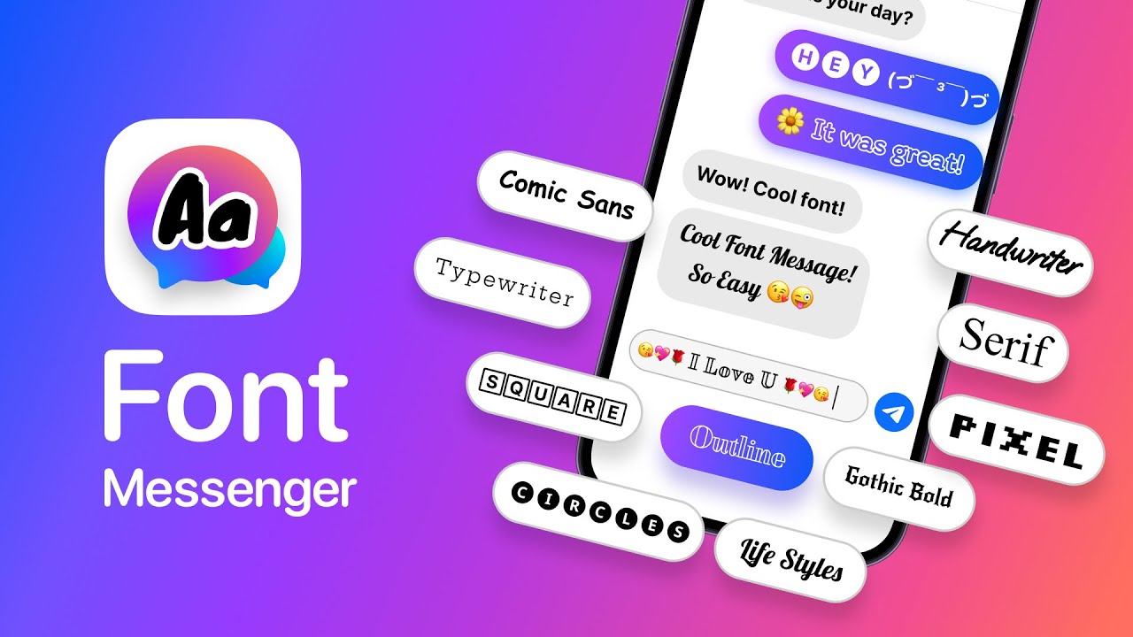 Font Messenger - YouTube