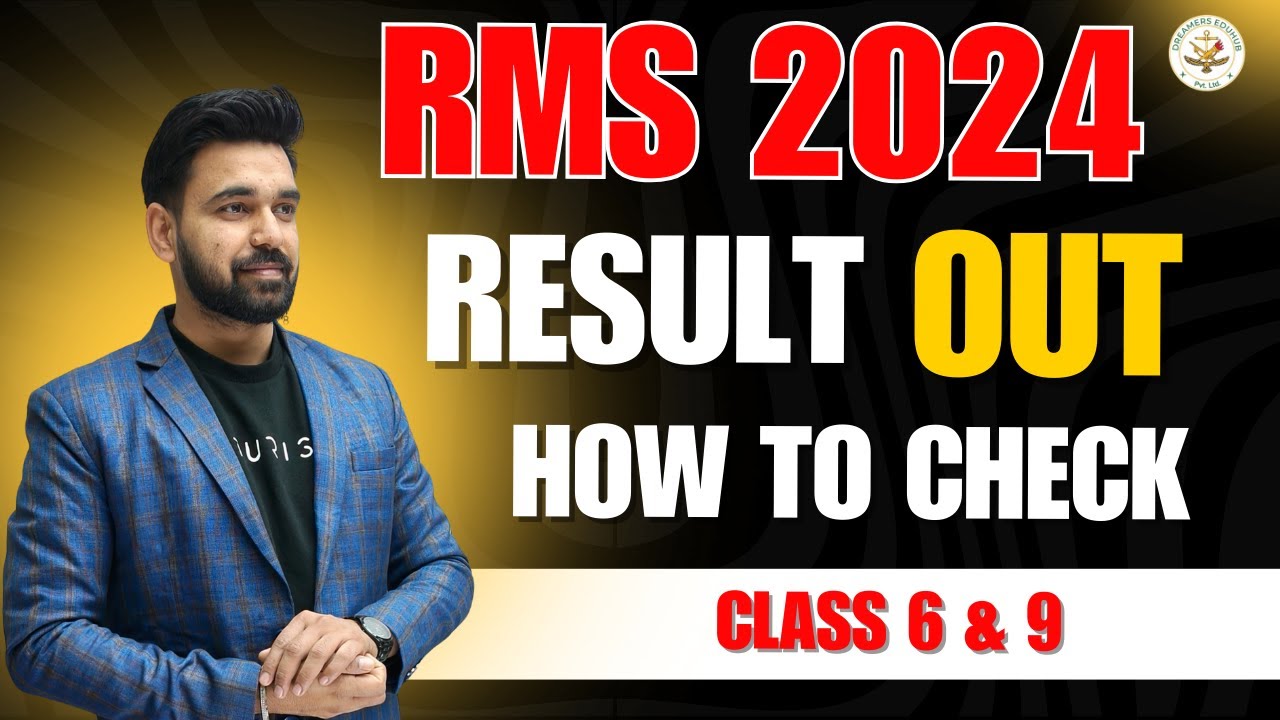 RMS 2024 RESULT OUT | RMS Result out | Military School Result | How to ...