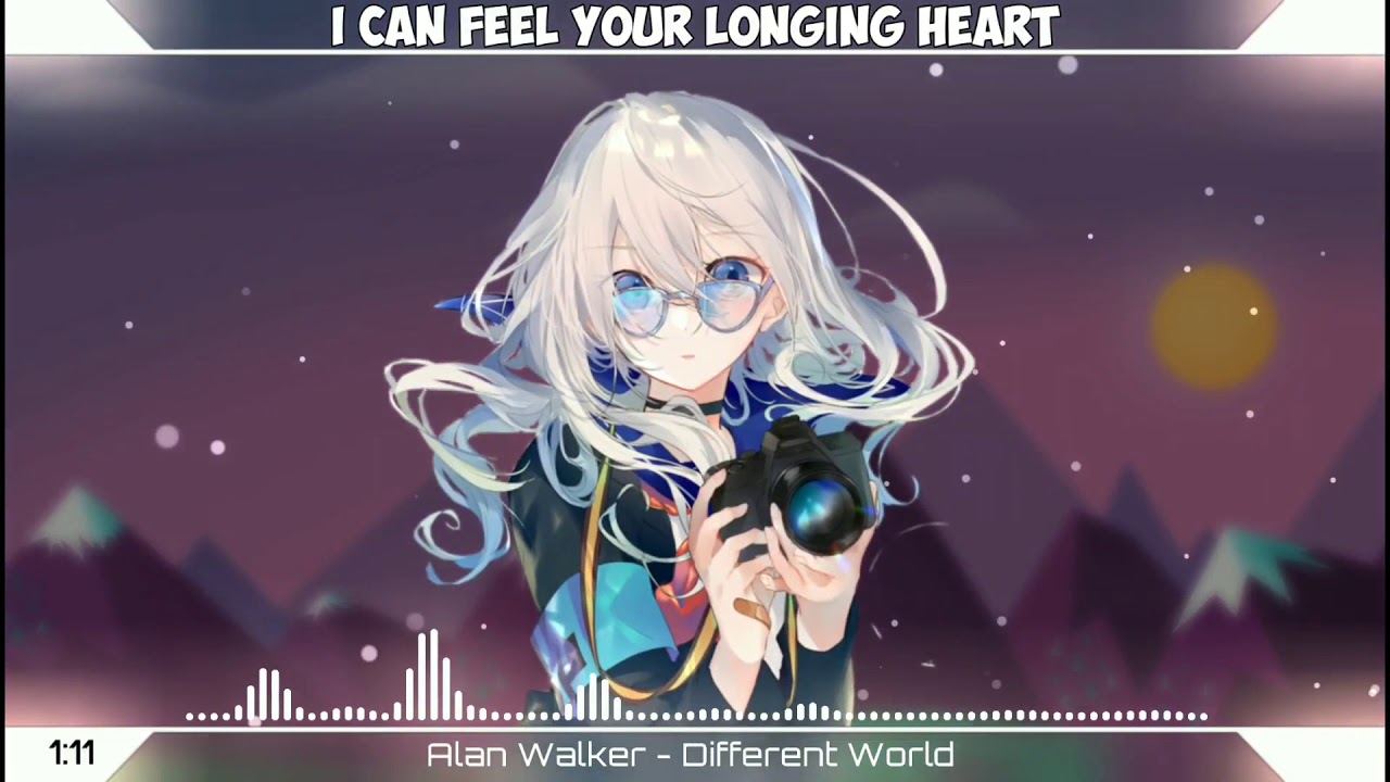 {Nightcore} Different World | Alan Walker feat.Sofia Carson, K - 391, Corsak - YouTube