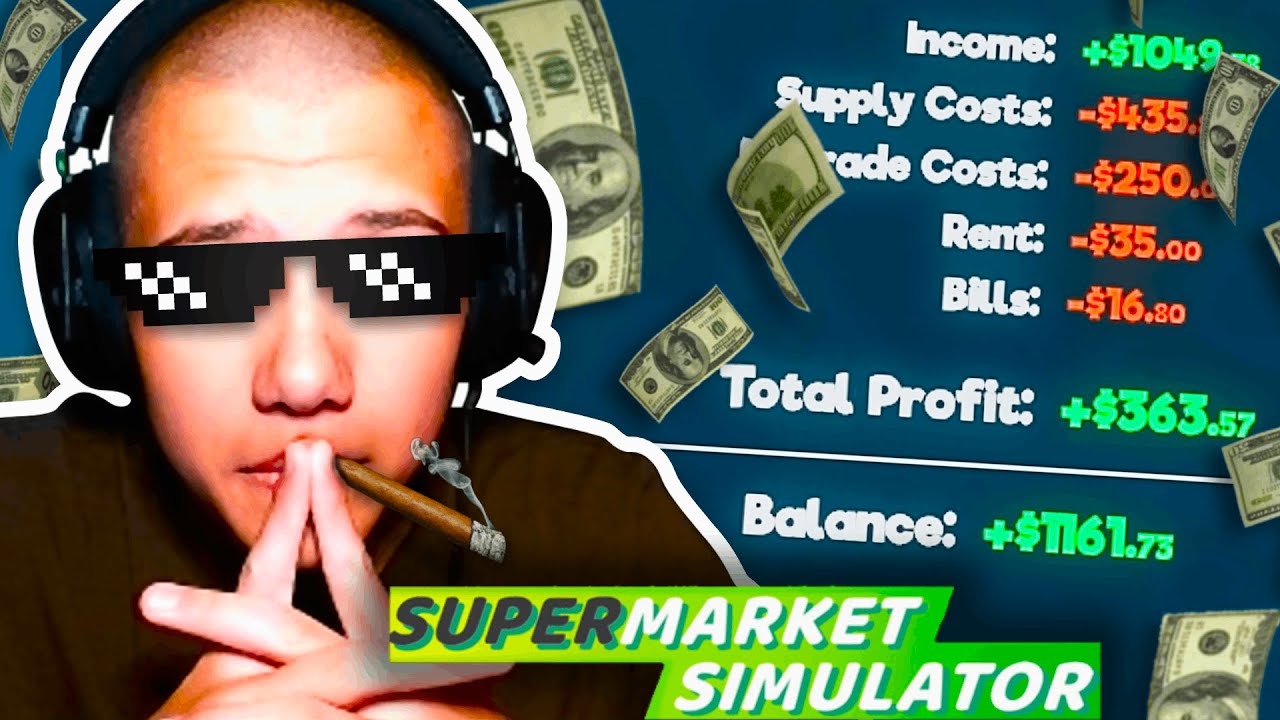 Quick Supermarket Session (SUPERMARKET SIMULATOR) - YouTube