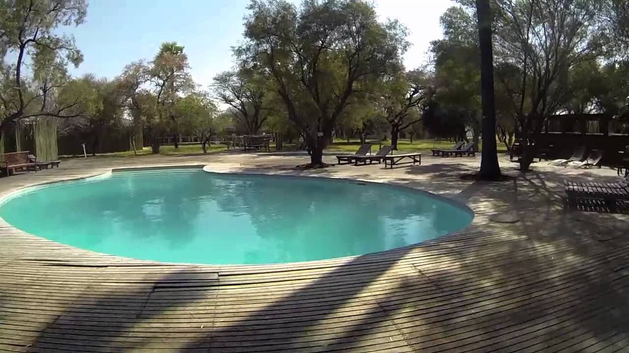 Fort to Swimming Pool, Namutoni NWR Namibia - YouTube