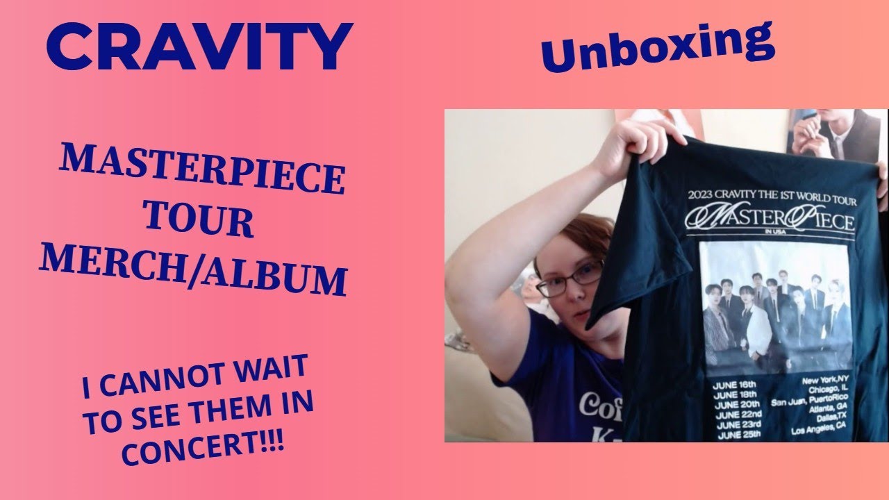 Cravity (크래비티) Masterpiece Concert Merch Unboxing - YouTube