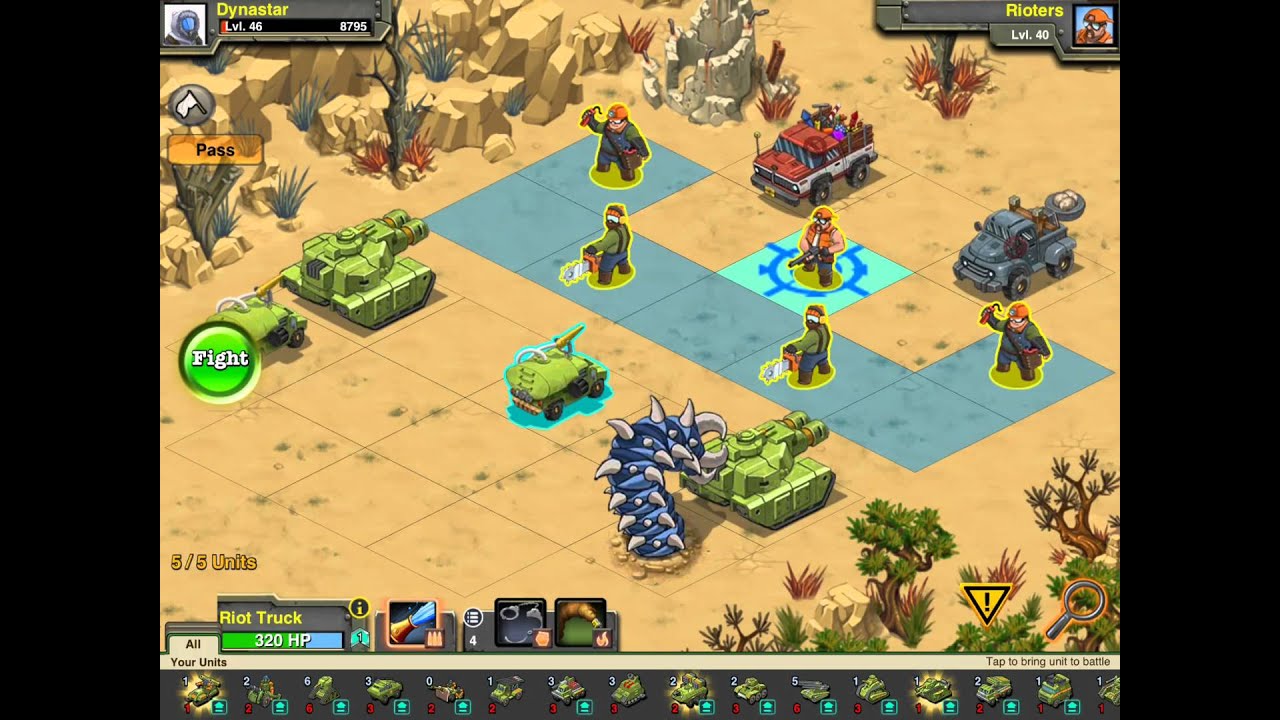 Battle Nations Level 46 missions - YouTube