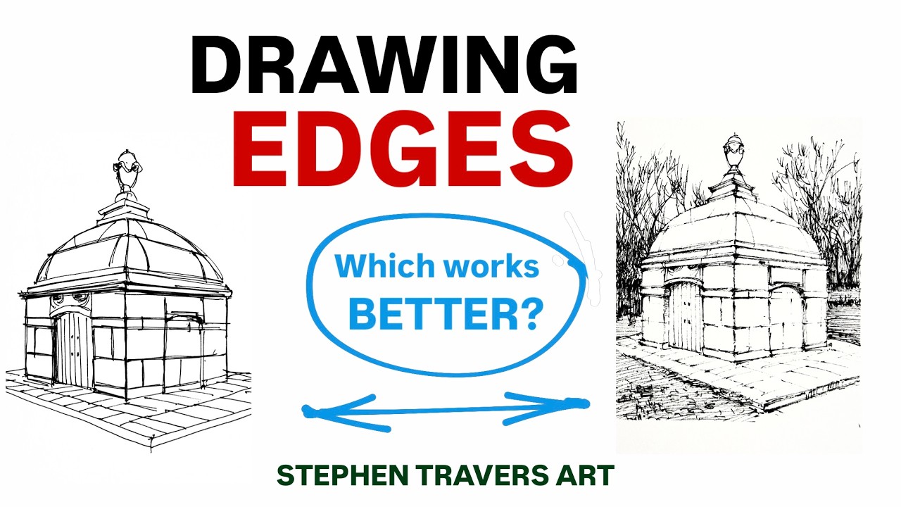 Drawing Edges -- From Cartoon to Real-Looking - YouTube