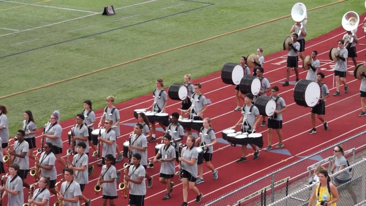 Troy Colt Marching Band preview - Parade Tune, Downtown, 8/19/2016 ...