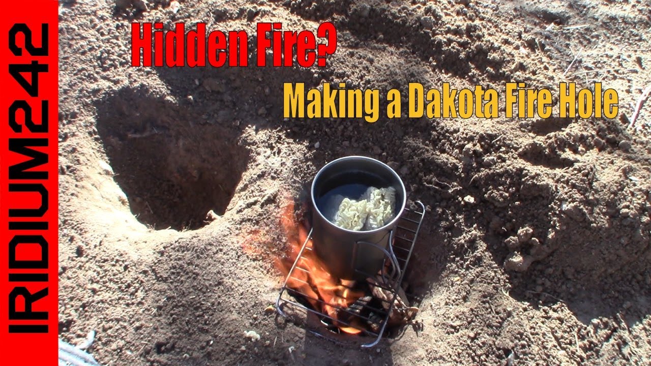 Prepping Skills: Making a Dakota Fire Hole! - YouTube