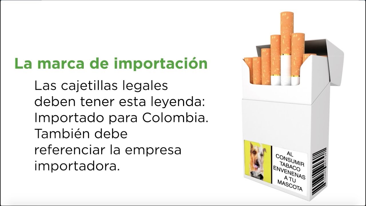 ¿Sabes reconocer la diferencia entre una cajetilla de cigarrillos legal ...