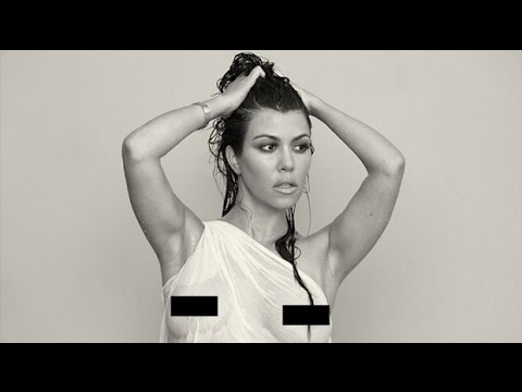 Kourtney Kardashian Nude Pregnancy Photos Released