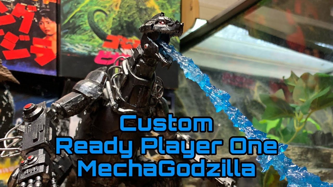 Custom Ready Player One MechaGodzilla Figure - YouTube