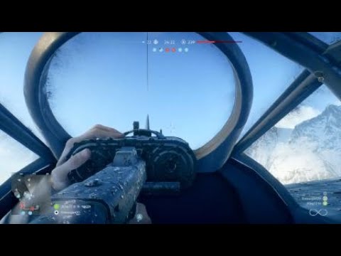 Battlefield™ V JU-88 Gunner Gameplay Keeping Our Six - YouTube