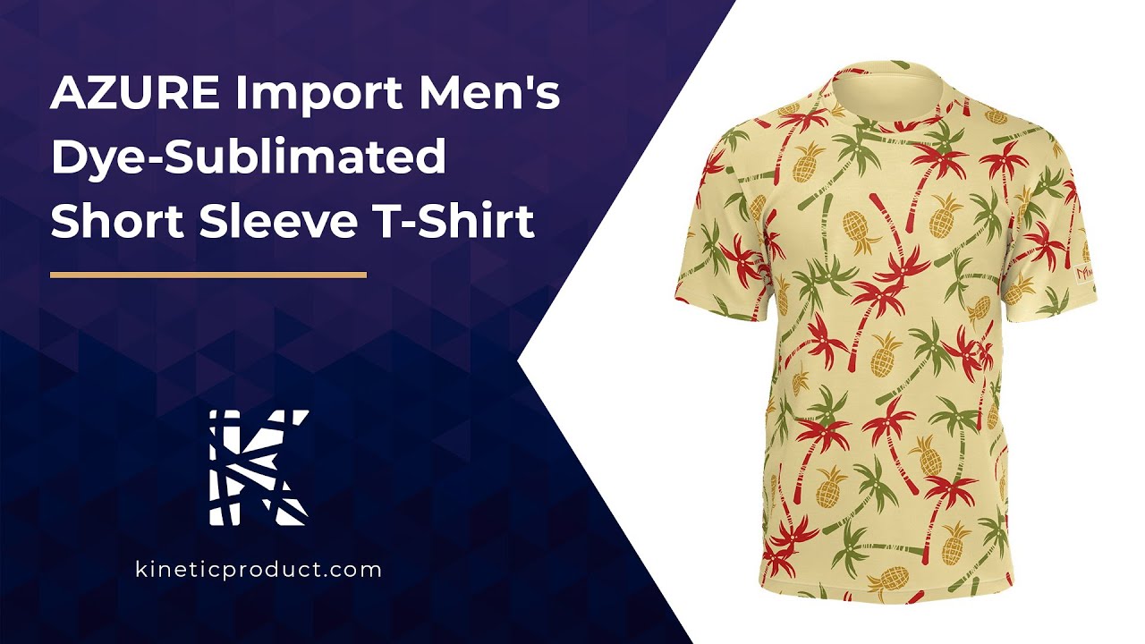 Azure Men's Full Color T Shirt - YouTube