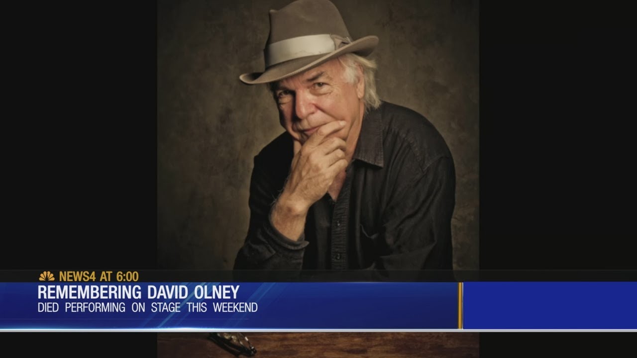 Songwriter David Olney passes away performing at music festival - YouTube