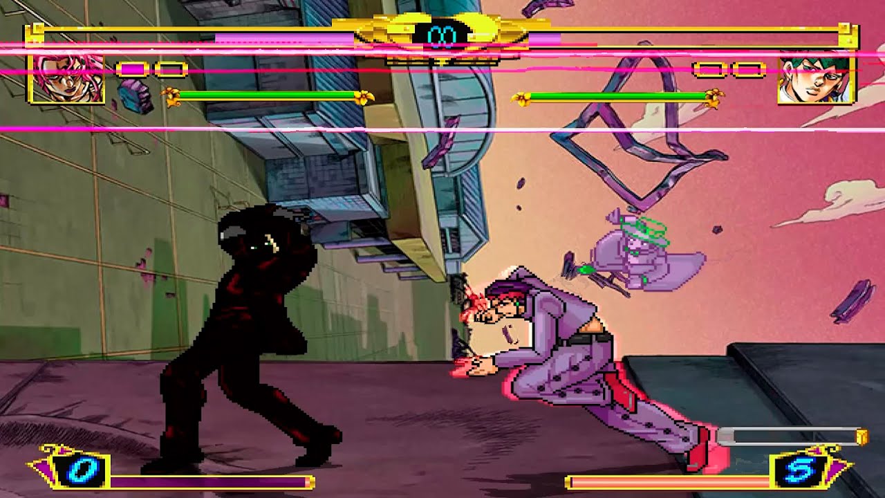 Boss (Diavolo) vs Rohan | Heritage for the future/MUGEN - YouTube